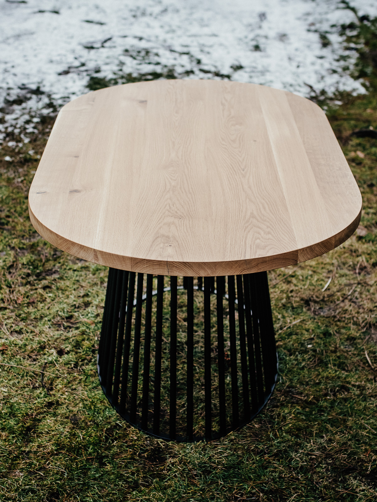 Nowoczesne meble dębowe do salonu. Eleganckie drewniane meble ...